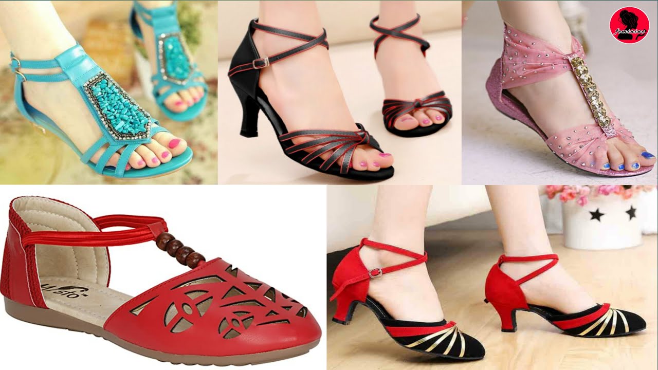 NEW LATEST APPEALING COMFY SLIP ON SANDALS FOR WOMEN FOOTWEAR ...
