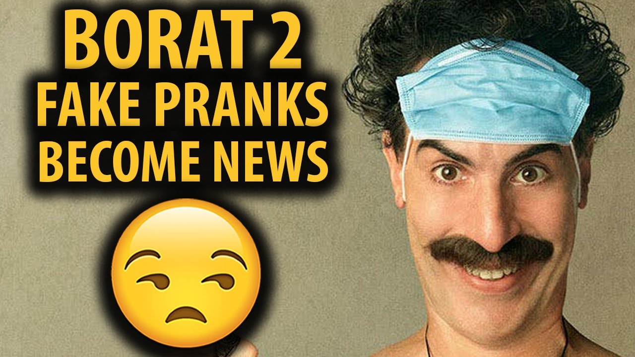 Media Reports On Fake BORAT Scenes & Not Hunter Biden😂 - YouTube