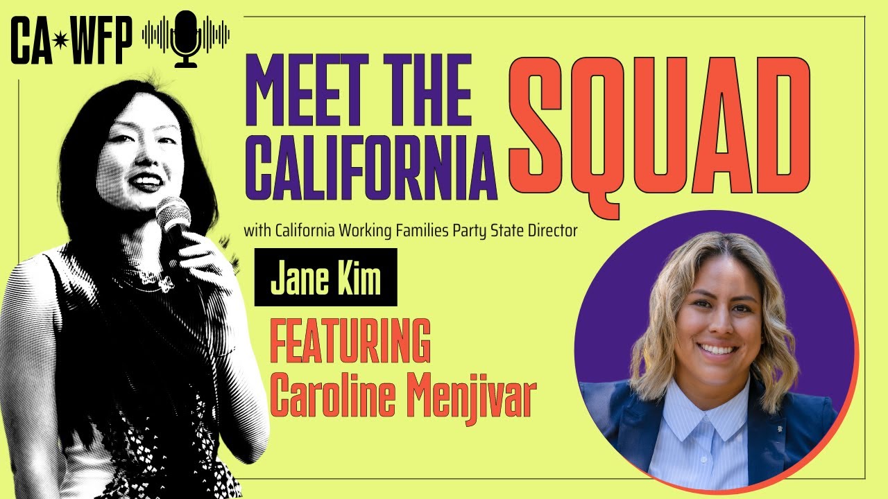 Meet the Squad Series: Caroline Menjivar for Senate District 20 - YouTube