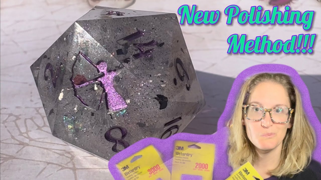 Trying a Brand New Dice Polishing Method - YouTube
