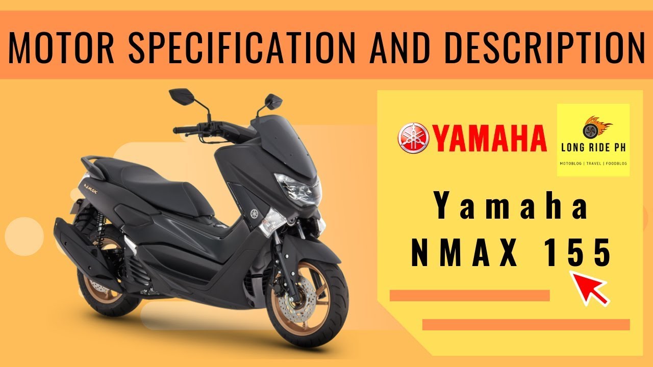 YAMAHA NMAX: SPECIFICATION AND DETAILS [MOTOSPECS] - YouTube