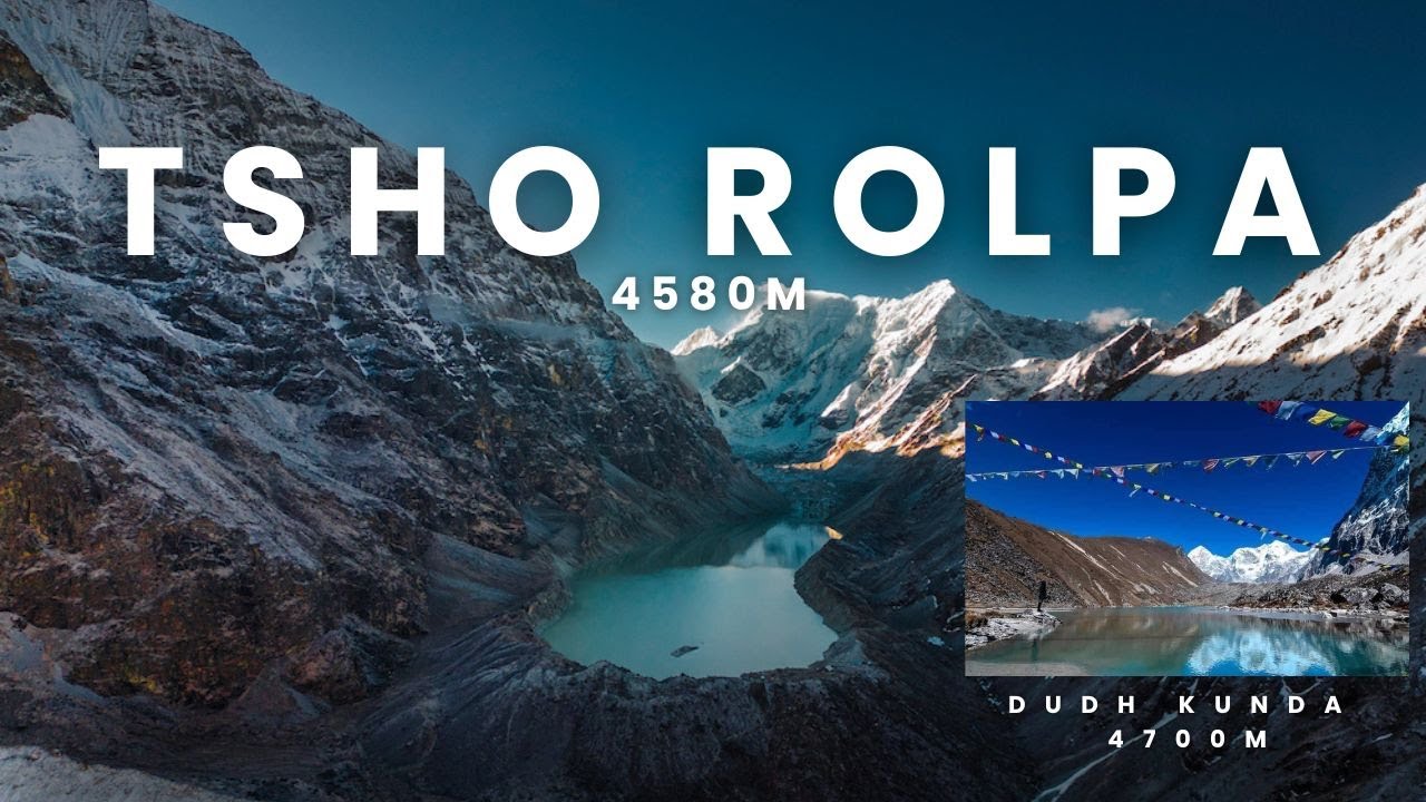 Tsho Rolpa & Dudh Kunda Lake|| Rolwaling valley Trek|| November 2023 ...