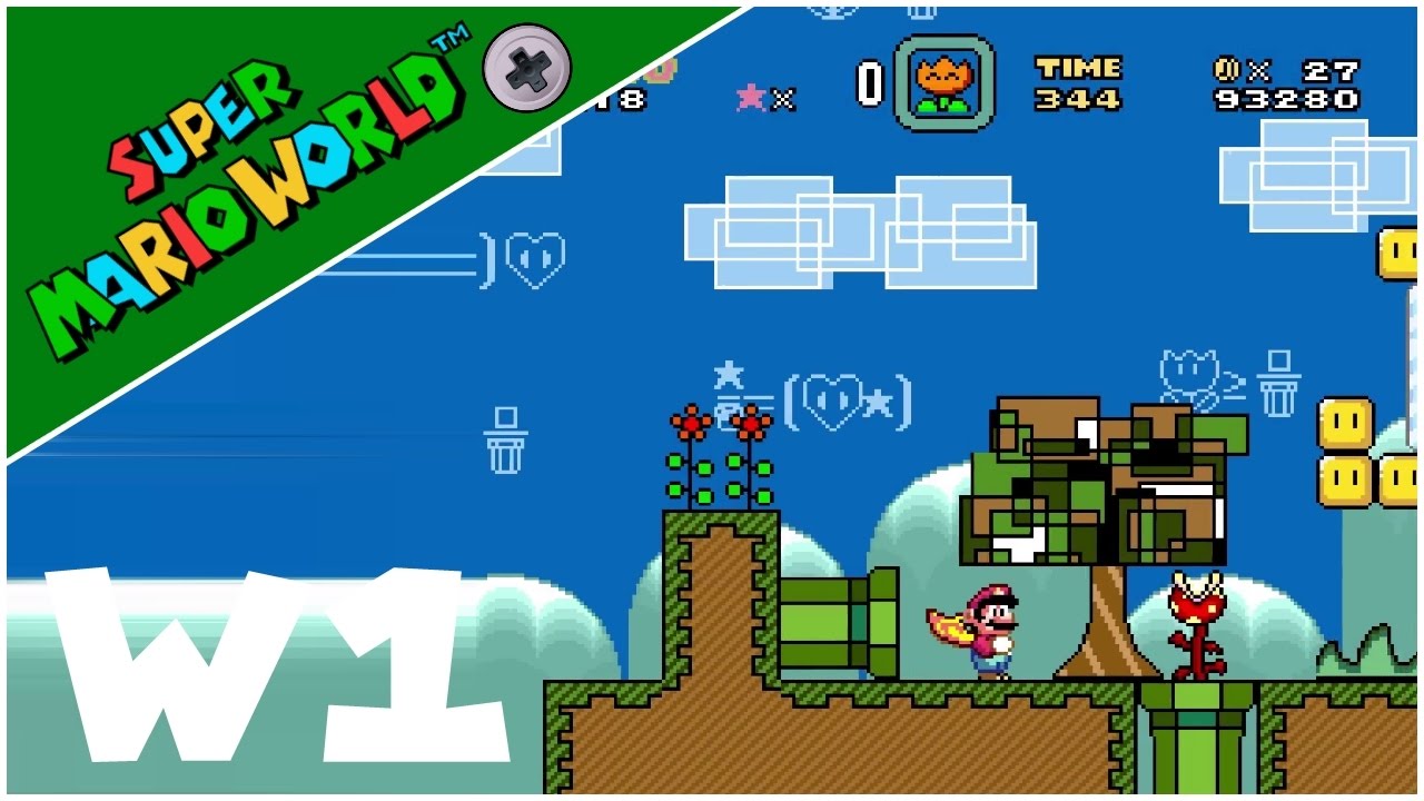 Mix 5 - Normal Edition (2011) [W1] | Super Mario World Hack - YouTube