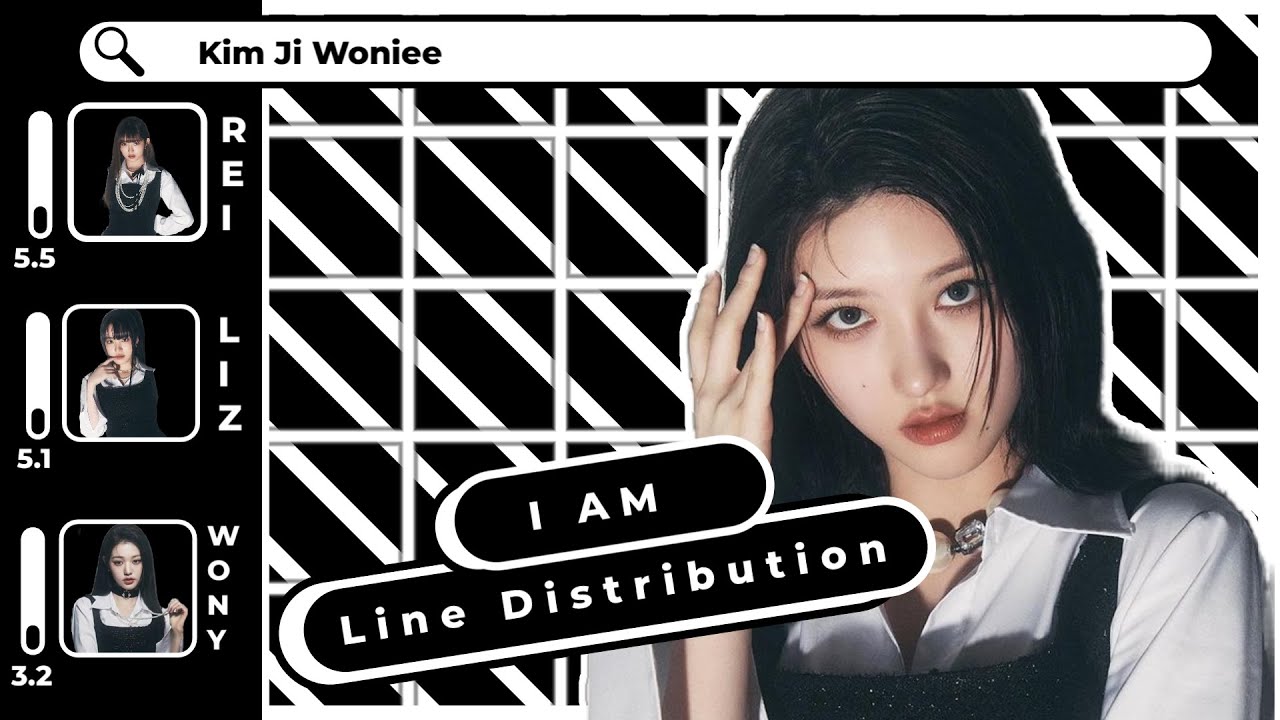 I AM IVE LINE DISTRIBUTION - YouTube