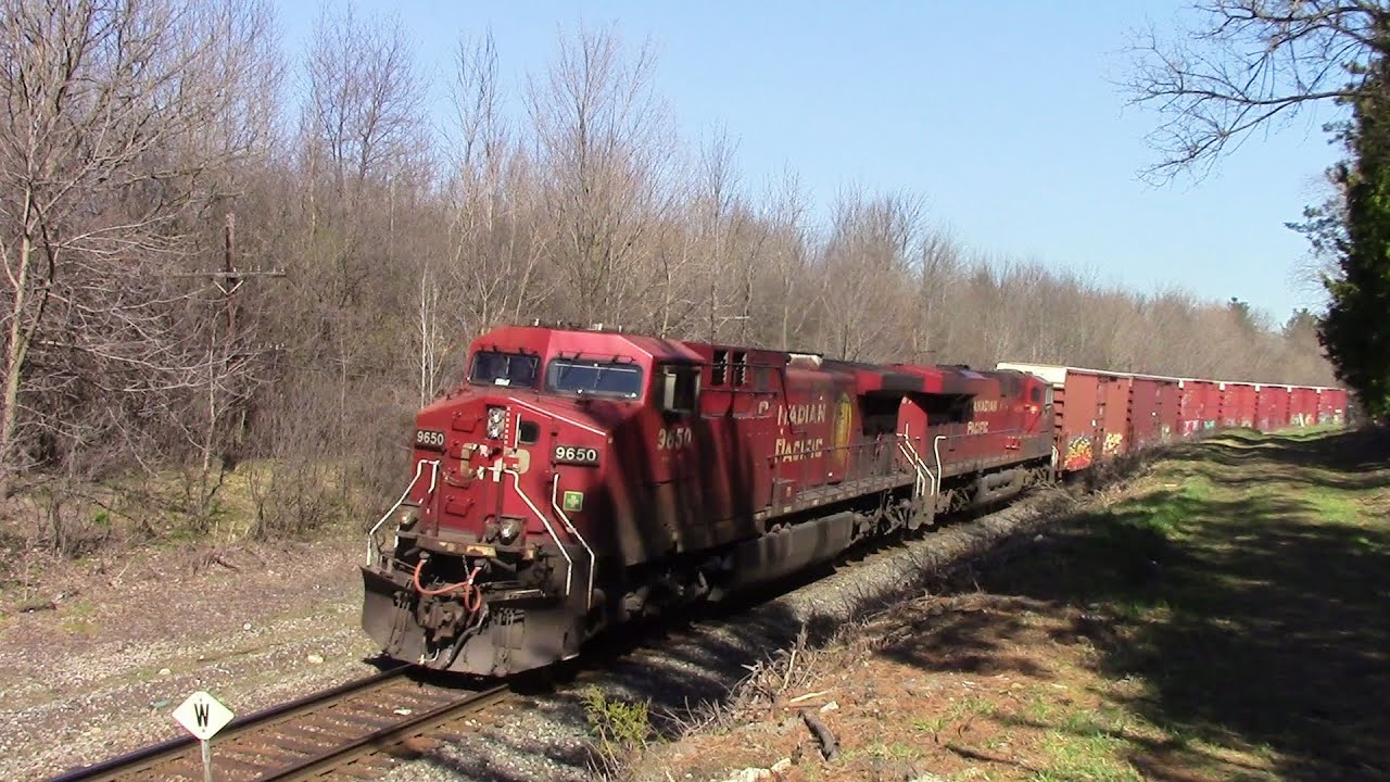 CP 9650 west through Perth | 04-30-2016 - YouTube