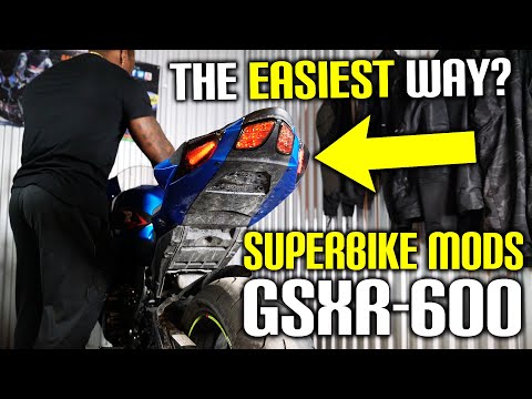 Superbike Mods For Suzuki GSX R600 | Beginner Experience
