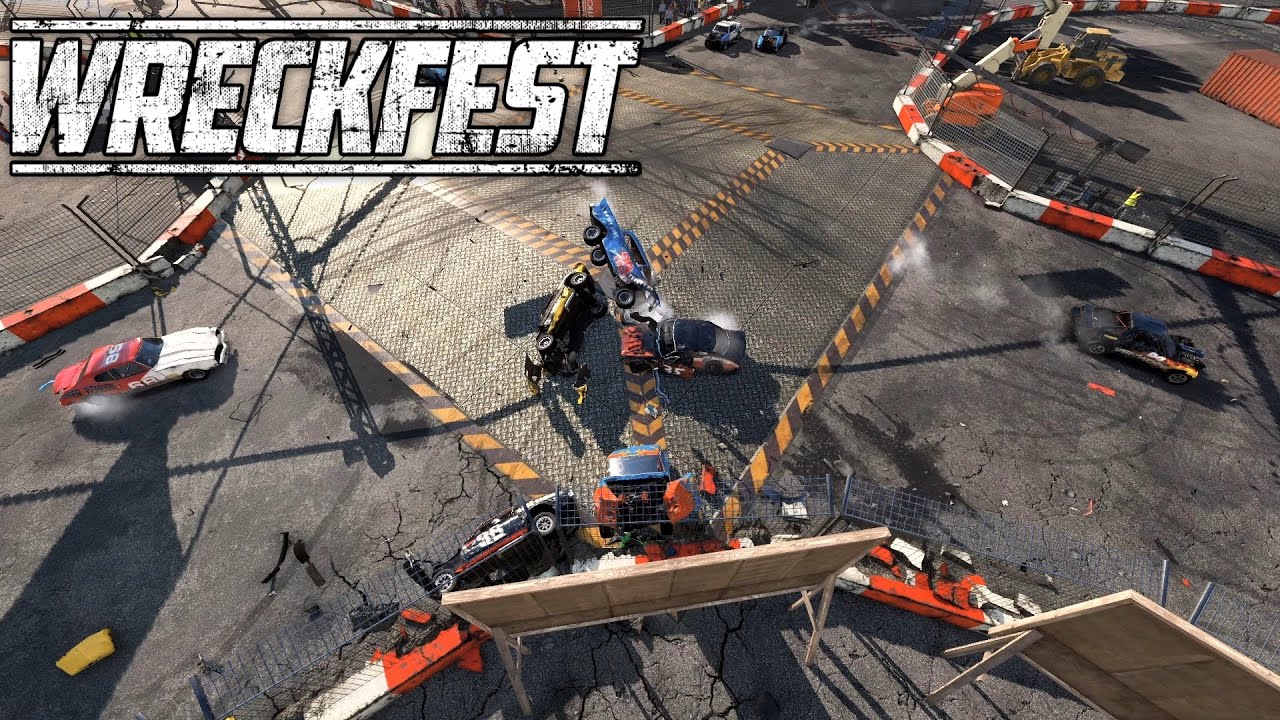 Busy Intersection 4 - Wreckfest Figure 8 Crashes - YouTube