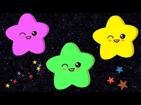 Twinkle Twinkle Little Star | Nursery Rhyme Collection | Kids Music | Sparkling Stars Sing for Kids
