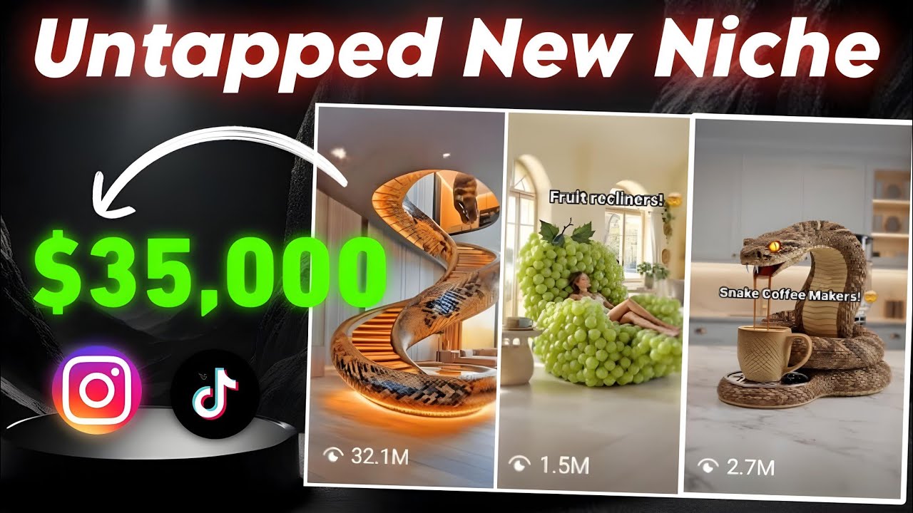 Make $35K/Month with This UNTAPPED AI Niche – Viral TikTok Automation ...