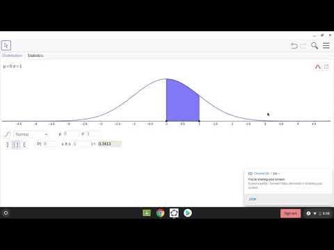 How to find the Normal Curve in Geogebra - YouTube