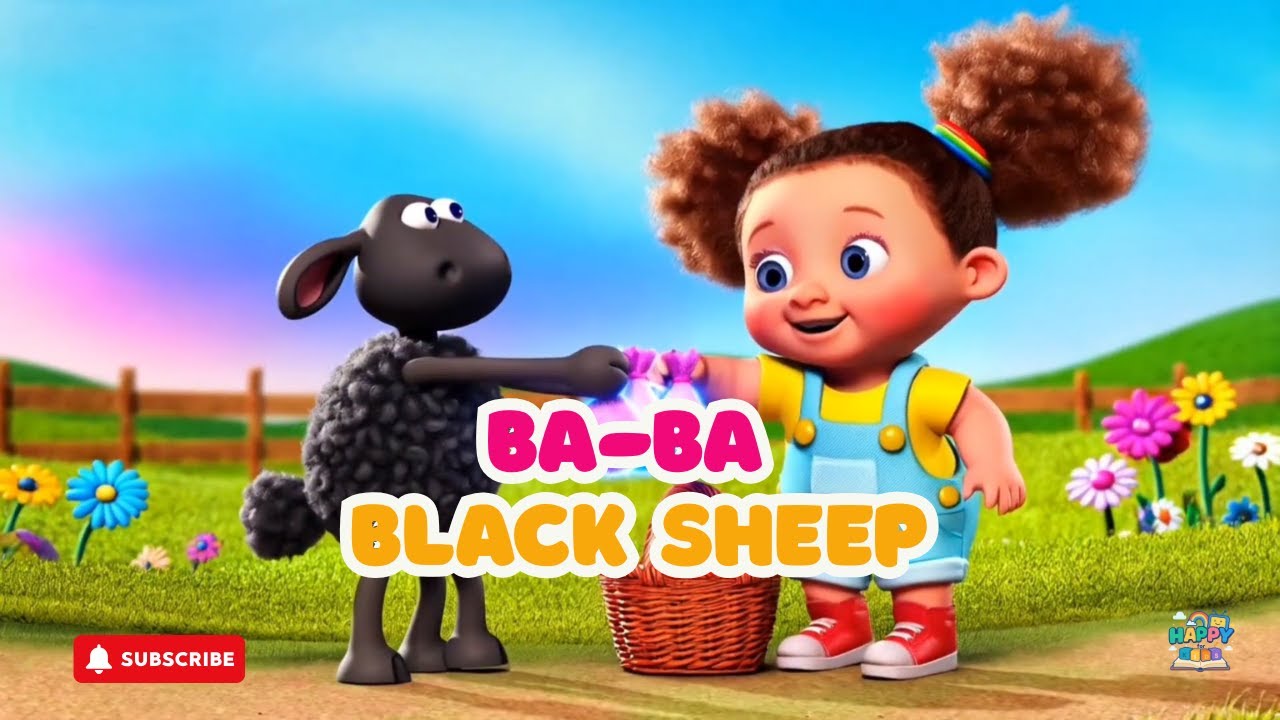 Baa Baa Color Sheep 🎨🐑 | Learn Colors with This Fun Nursery Rhyme for ...