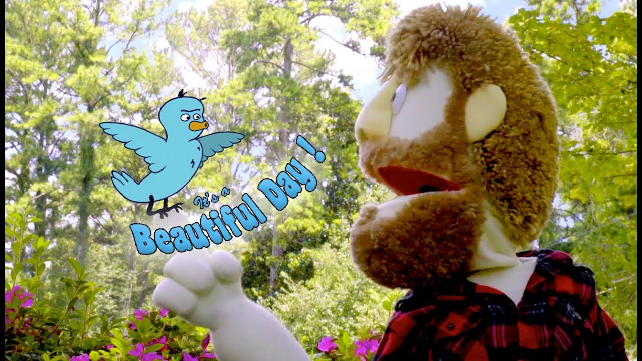 It's a Beautiful Day - Puppet Song - YouTube