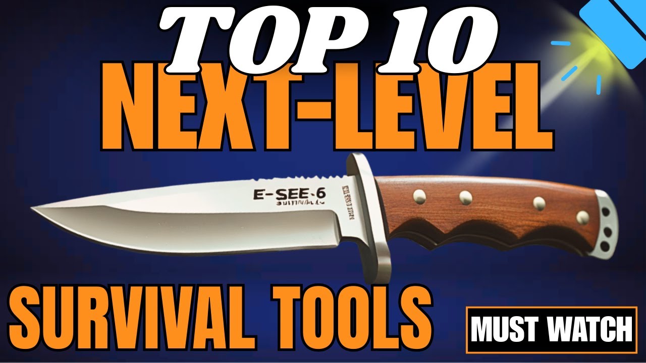 10 Next-Level Survival Knives You Must See - YouTube