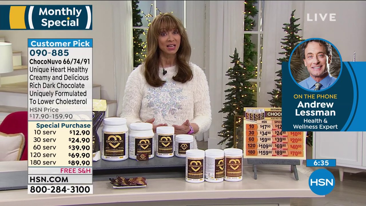 ChocoNuvo Dark Chocolate 10 Servings - YouTube