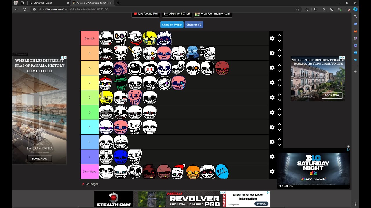 ULC tier list! - YouTube