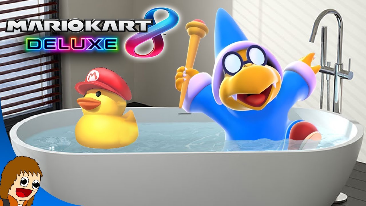 BATH TIME | Mario Kart 8 DX Booster Course Wave 5 w/ Friends - YouTube