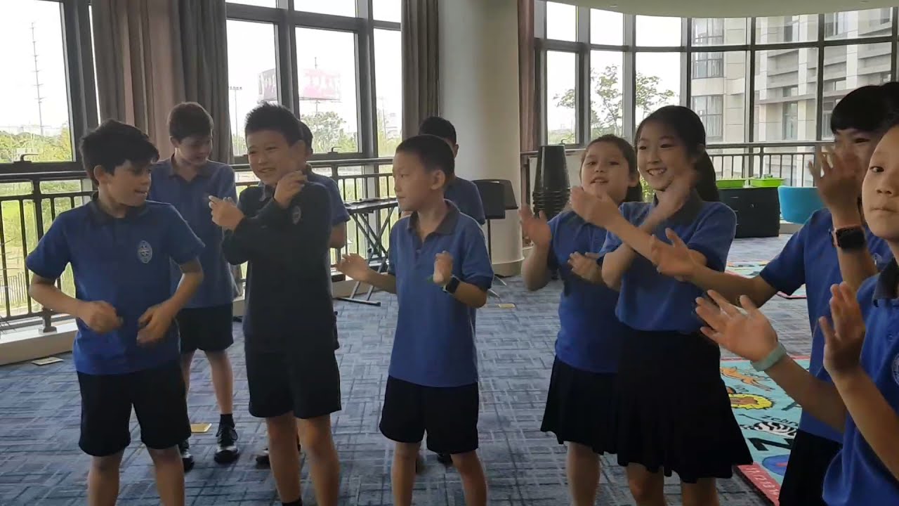 Wycombe Abbey Grade 4 Class Practicing Their Rap Skills - YouTube