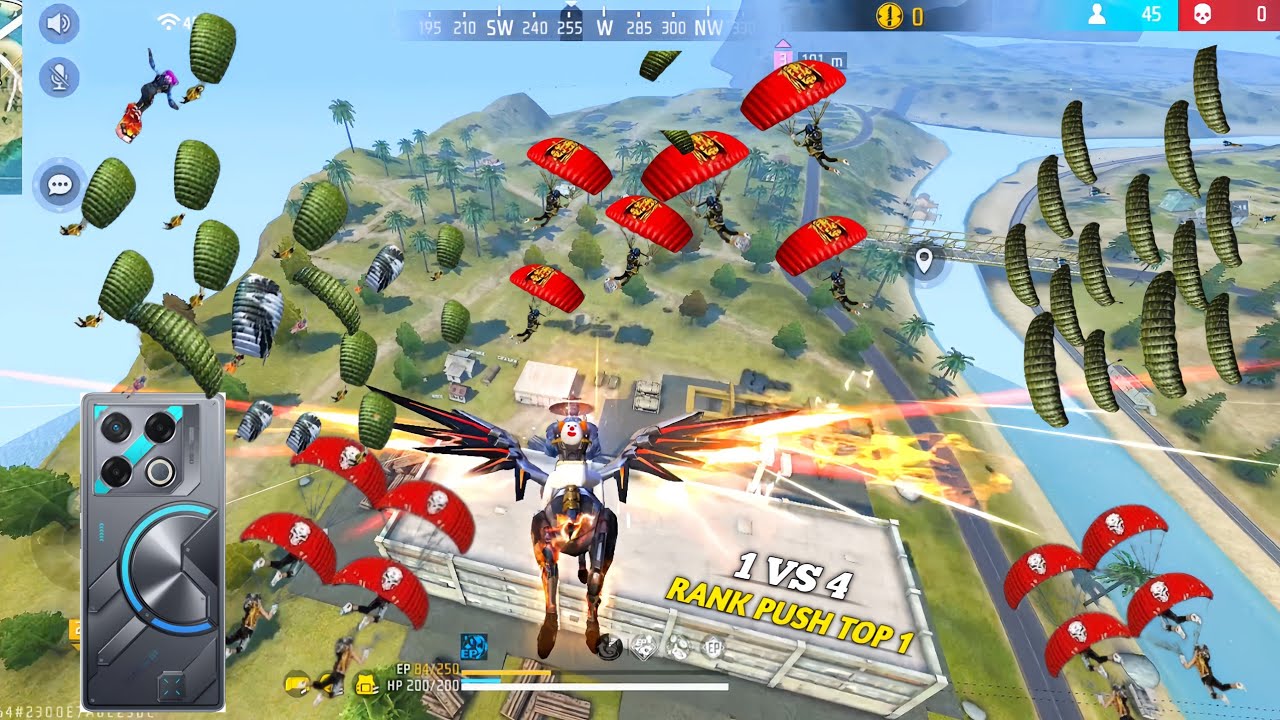 Push To Grandmaster Season 44 Gameplay #4 On Fire 🔥👽⚡ | Infinix GT 20 ...