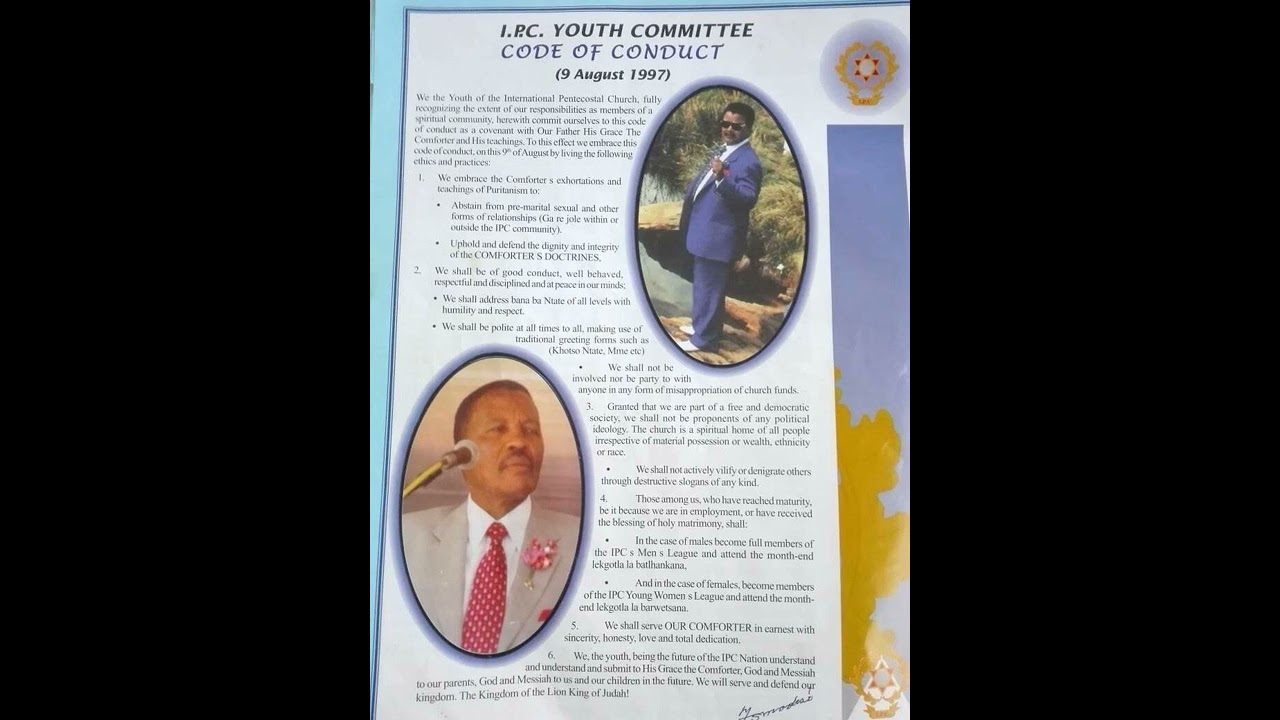 Exposing IPHC - Modise's church - YouTube