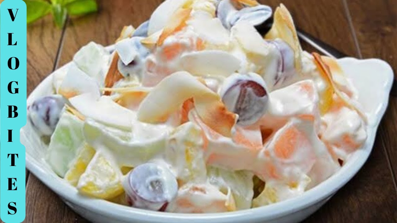 Cream Chaat recipe|Creamchat|Creamychat|vlogbites|creamfruitchat| - YouTube