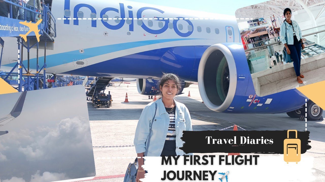 My First Flight Journey|Firsttimeflight travel|travelvlog in tamil ...