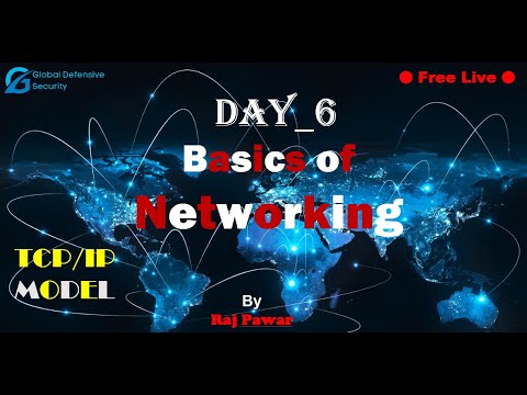 TCP/IP Model || Basics of Networking || Day_6 || Free Live Classes ...