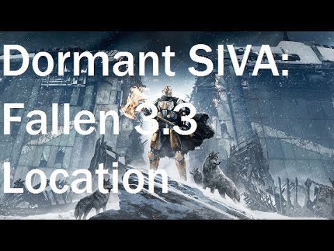 Destiny - Dormant SIVA: Cluster Fallen 3.3 Location Rise Of Iron ...