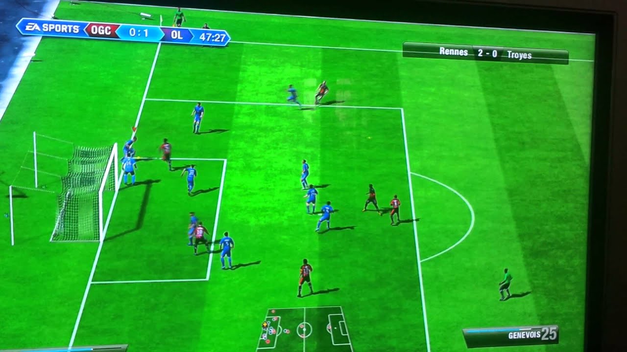 Fifa 2013 Xbox 360 -where is the ball - YouTube