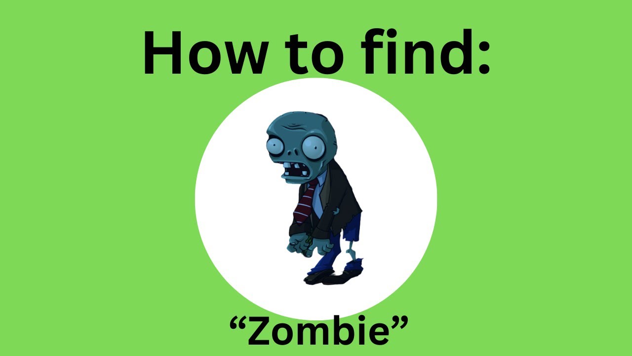 How to find "Zombie" meme in Find the Memes!! - YouTube