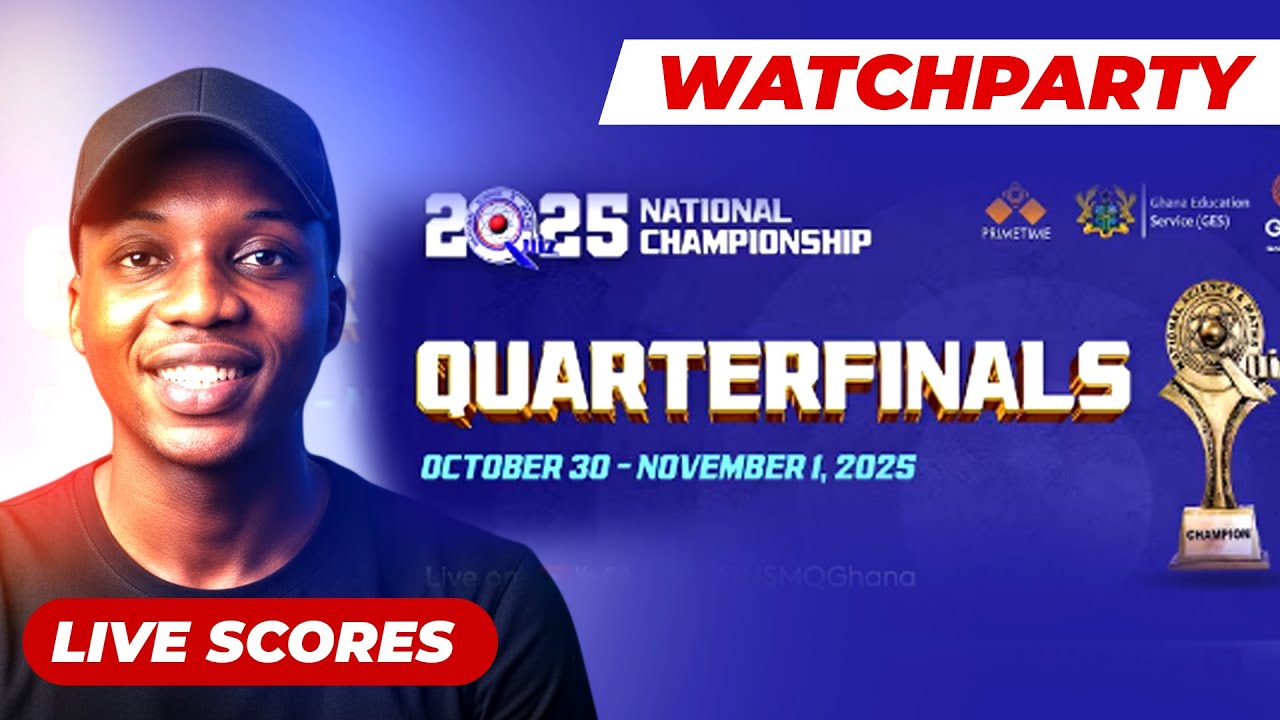 🔴NSMQ live Watchparty! Mawuli Sch vs St Peter's vs Uninvery Practice ...