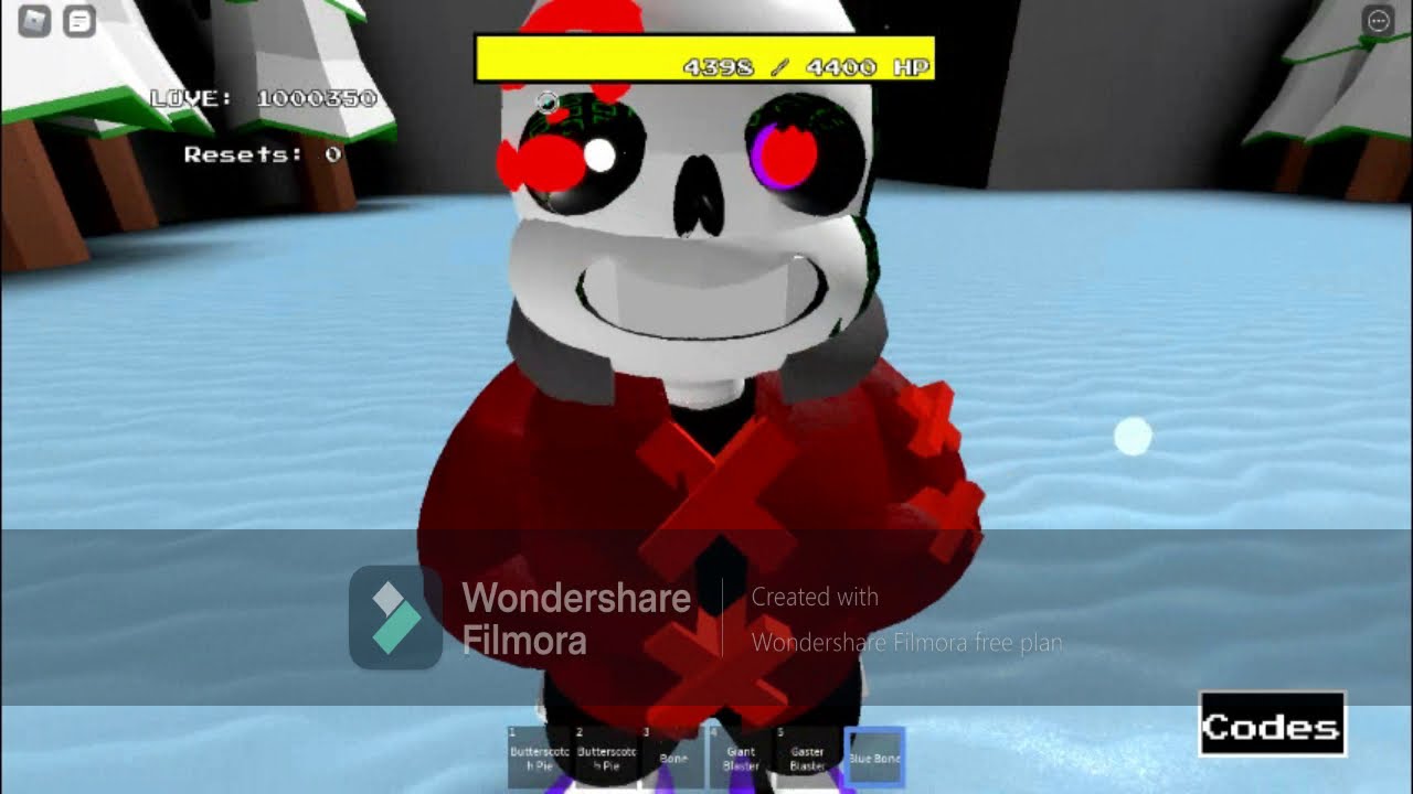 Mostrando los personajes y poderes de SMB (Sans Multiversal Battles) #2 ...