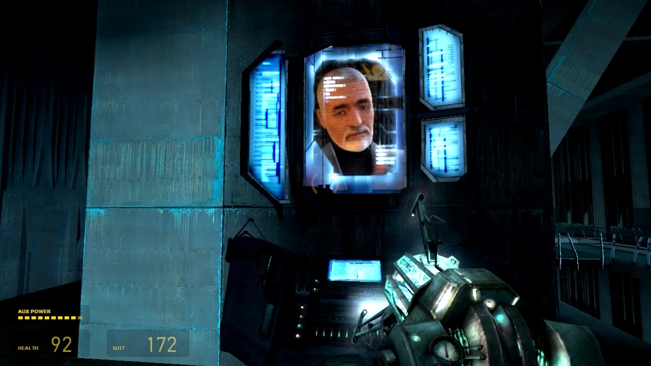 Half Life 2 Part 26 Supercharged Gravity Gun - YouTube