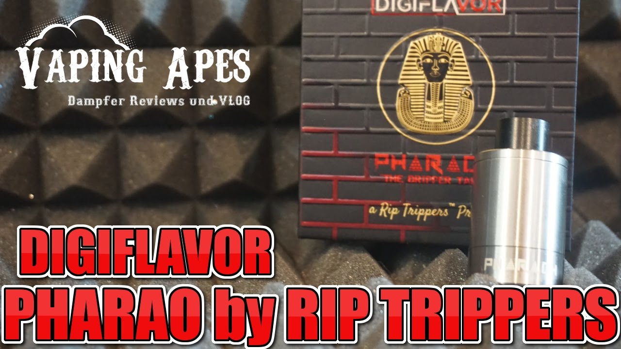 Pharaoh Dripper Tank by Rip Trippers & DigiFlavor | Mothership Alien ...