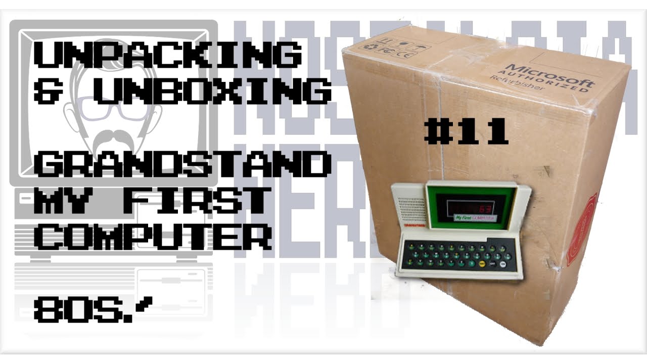 Grandstand My First Computer Unpacking | Nostalgia Nerd - YouTube
