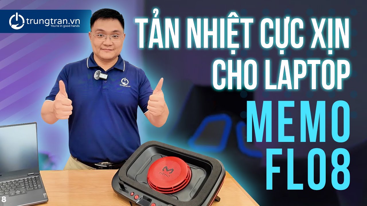 Giảm Tụt Quần! Giải Pháp Tản Nhiệt CỰC COOL Cho Laptop: MeMo FL08 - YouTube