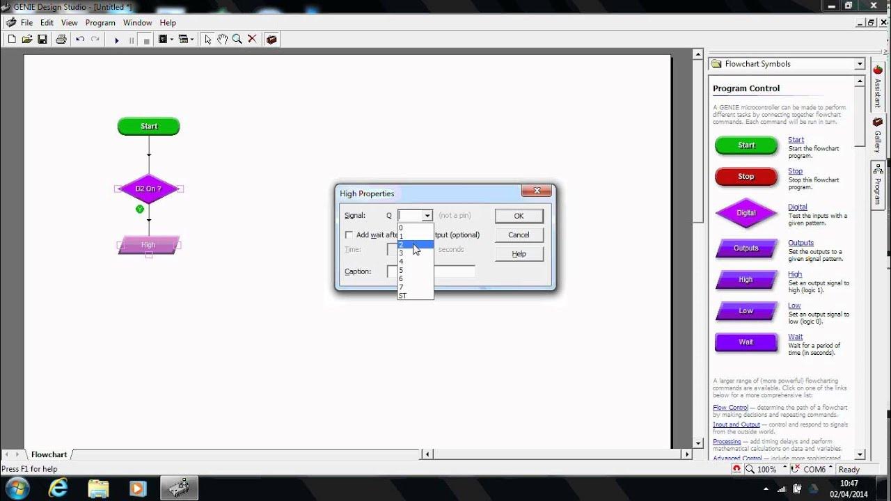 Genie microcontroller intro Pt 1 - YouTube