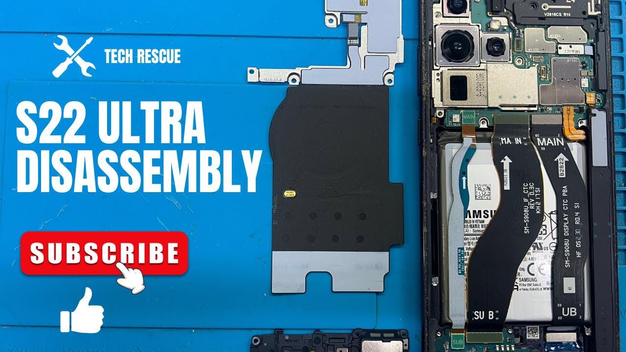 S22 Ultra Disassembly | Guide | S22 Ultra Screen Replacement | DIY ...