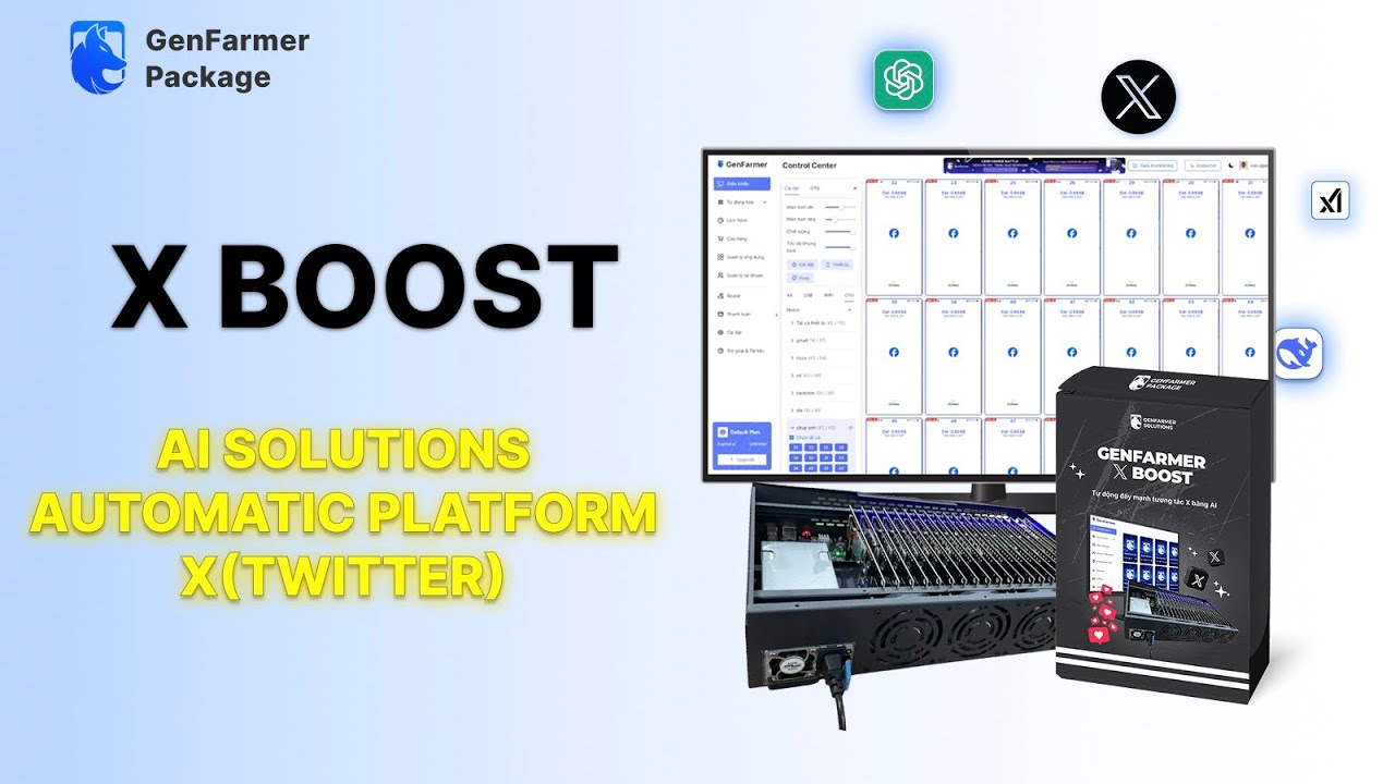 GenFarmer X Boost: The AI Solution for Mass X (Twitter) Farming | Auto ...