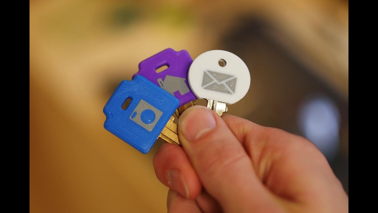 Multi-Color Embedded Key Covers - YouTube