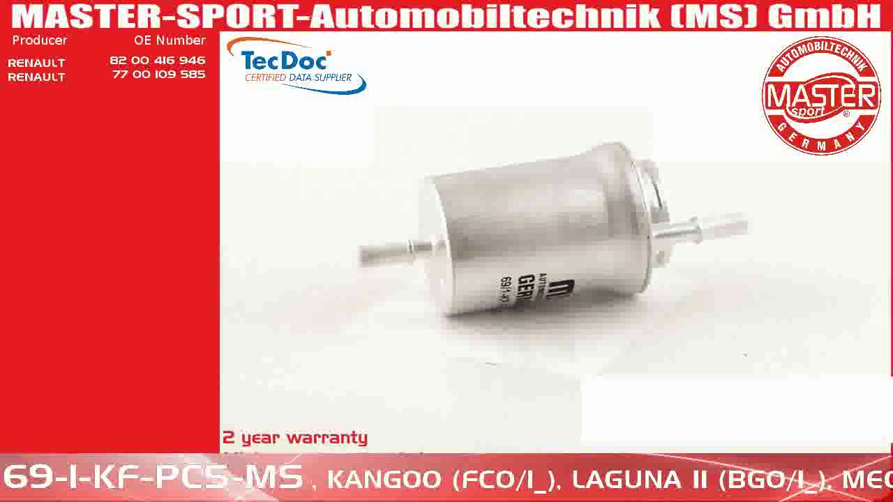 69/1-KF-PCS-MS | FUEL FILTER | Master-Sport-Automobiltechnik (MS) GmbH ...