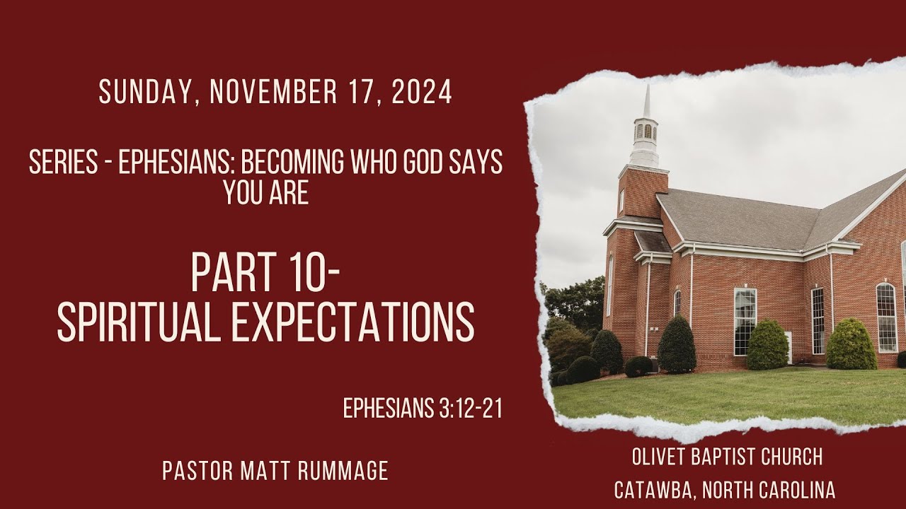 Series - Ephesians: Becoming Who God Says You Are Part 10- Spiritual ...