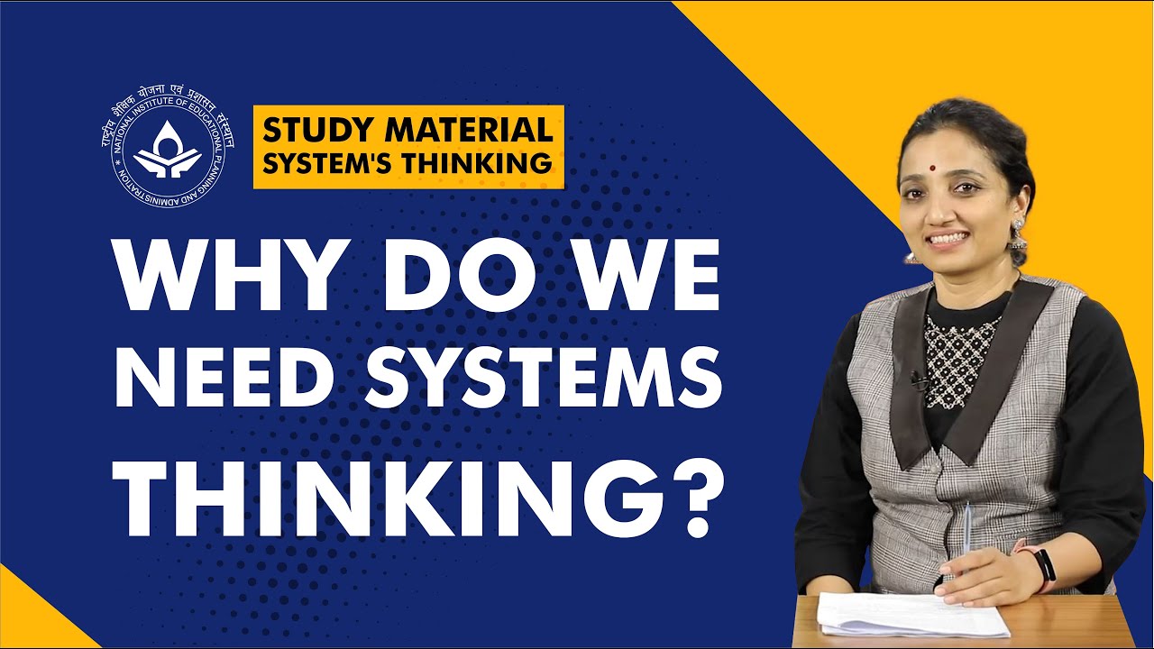 Why do we need Systems Thinking? - YouTube