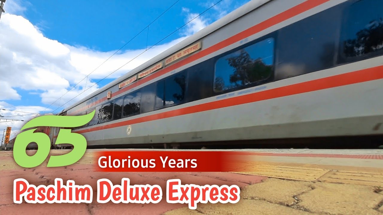 Paschim Superfast Express Completes 65 Years of Service || Birthday ...