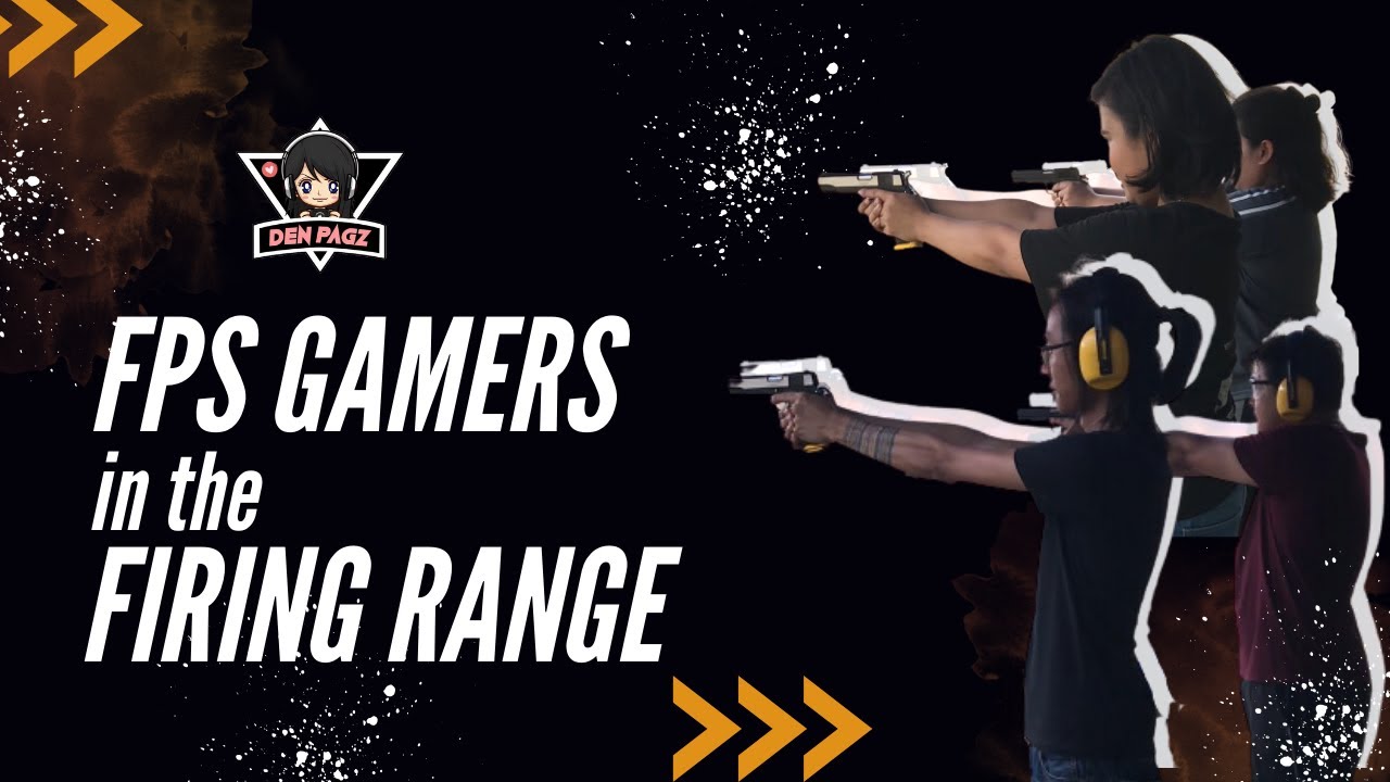 FPS Gamers in the real firing range - YouTube