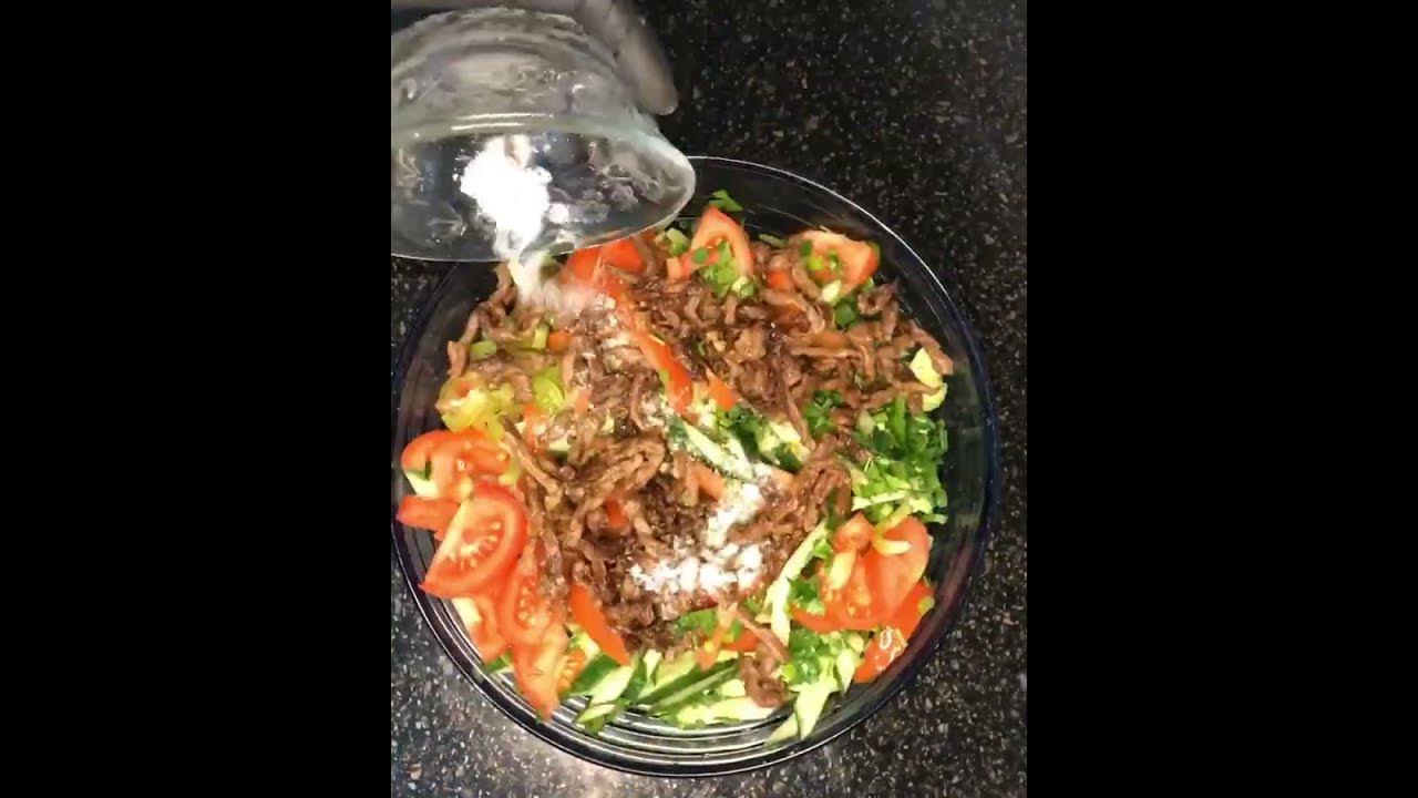 Лучший фреш салат 🥗 АСМР Asmrfood Asmr Blog Food Recipes Blogger