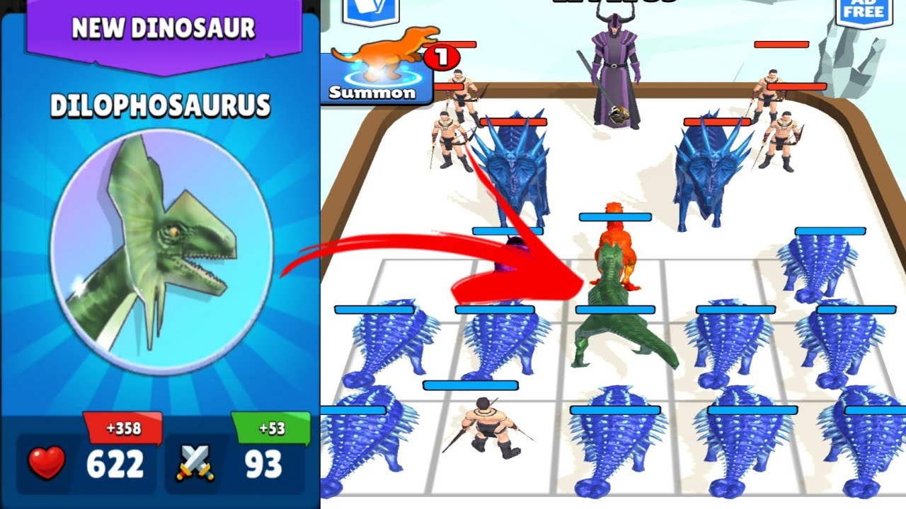 Merge Monster Dinosaur Fusion 🦕🦖🦖🦖 Walkthrough Gameplay - YouTube
