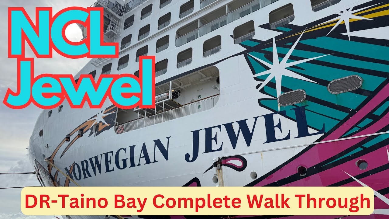 Norwegian Jewel: Dominican Republic Taino Bay Walkthrough, Lazy River ...