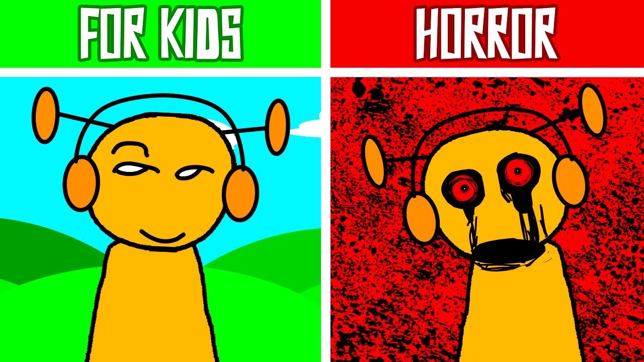 Incredibox Sprunked but Kid Friendly | Sprunked For Kids VS Horror ...