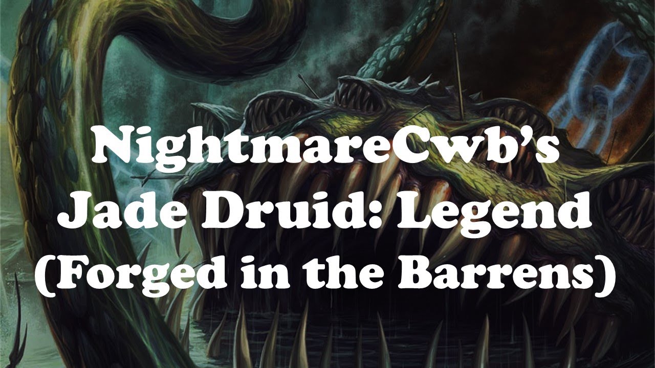 Hearthstone [WILD] Taking NightmareCwb's Jade Druid to LEGEND: Coldarra ...