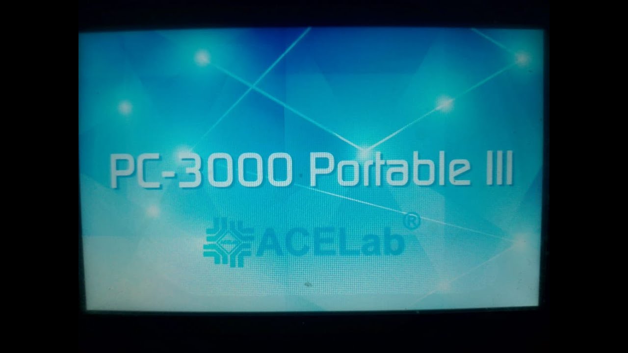 PC3000 PORTABLE iii Problem Analysis - YouTube